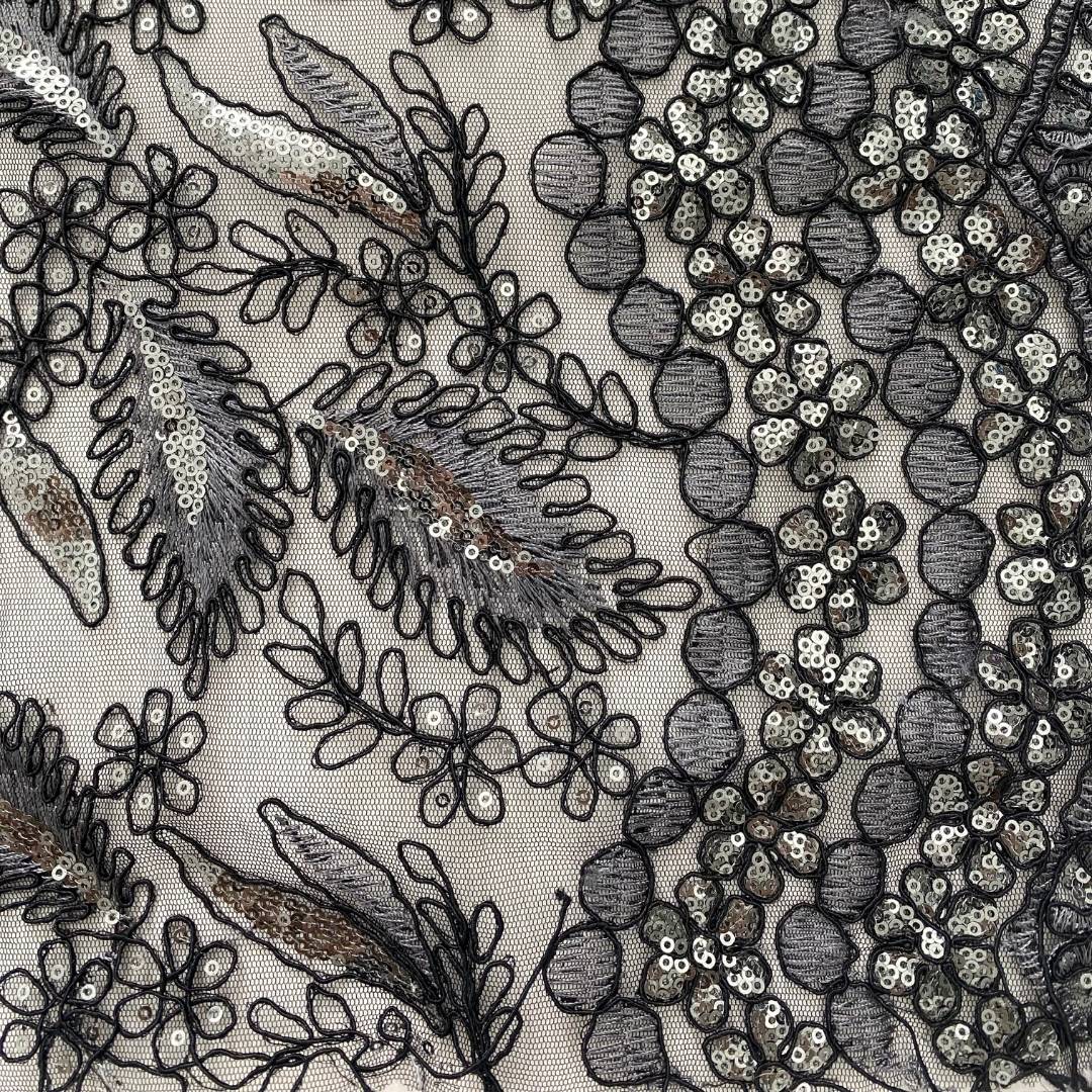 Embroidered tulle - Ioakimidis